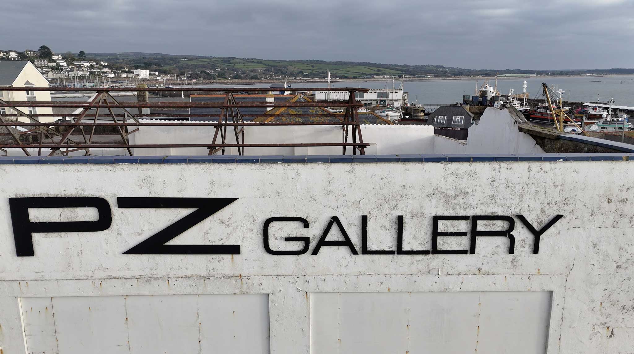 Demolition of PZ Gallery in Penzance, Cornwall - Demolition South West ...